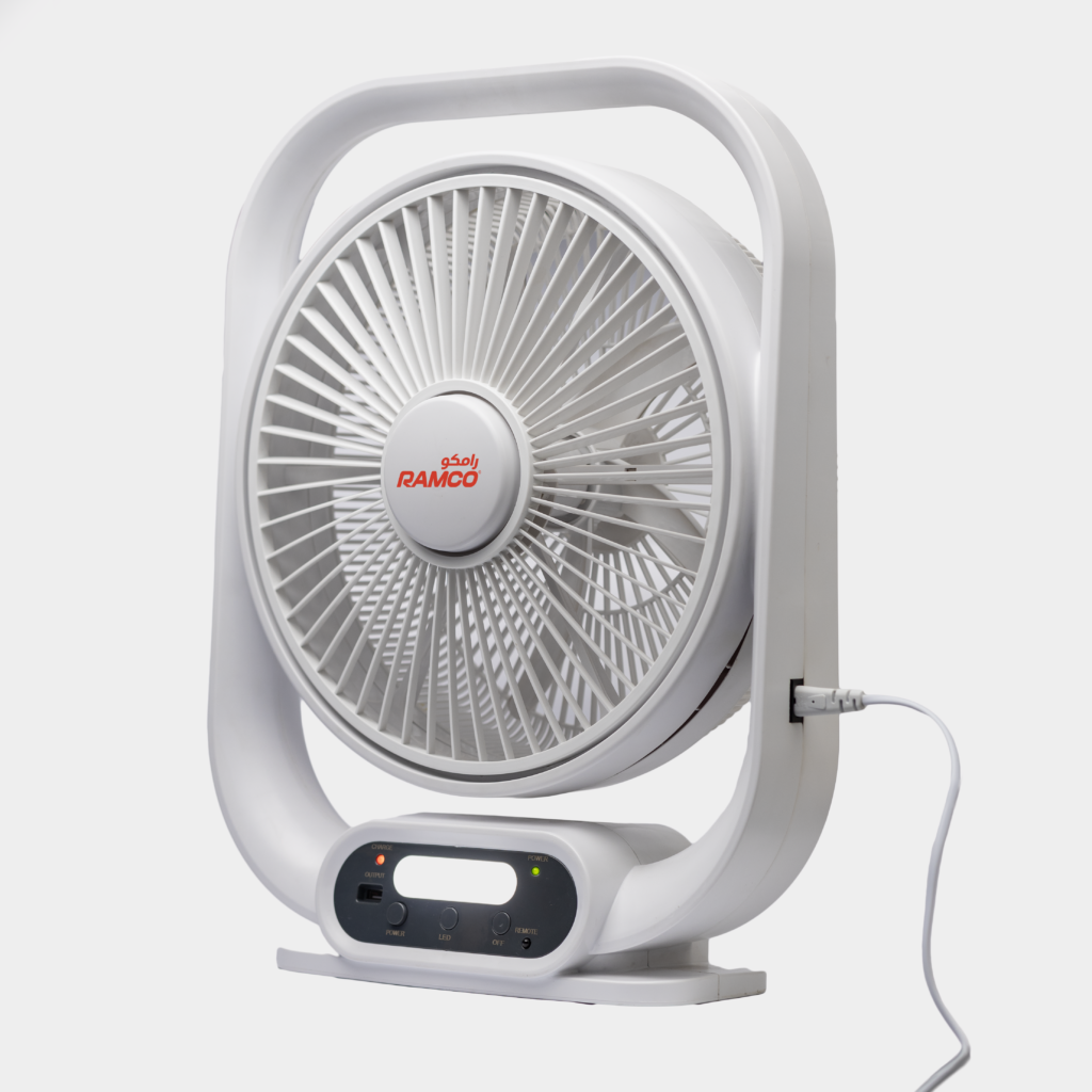 مروحة قابلة للشحن - RF-408DC - Ramco